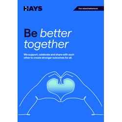 Our Valued behaviours | Hays - Working for your tomorrow