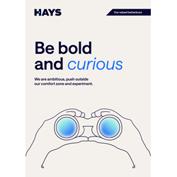 Our Valued behaviours | Hays - Working for your tomorrow
